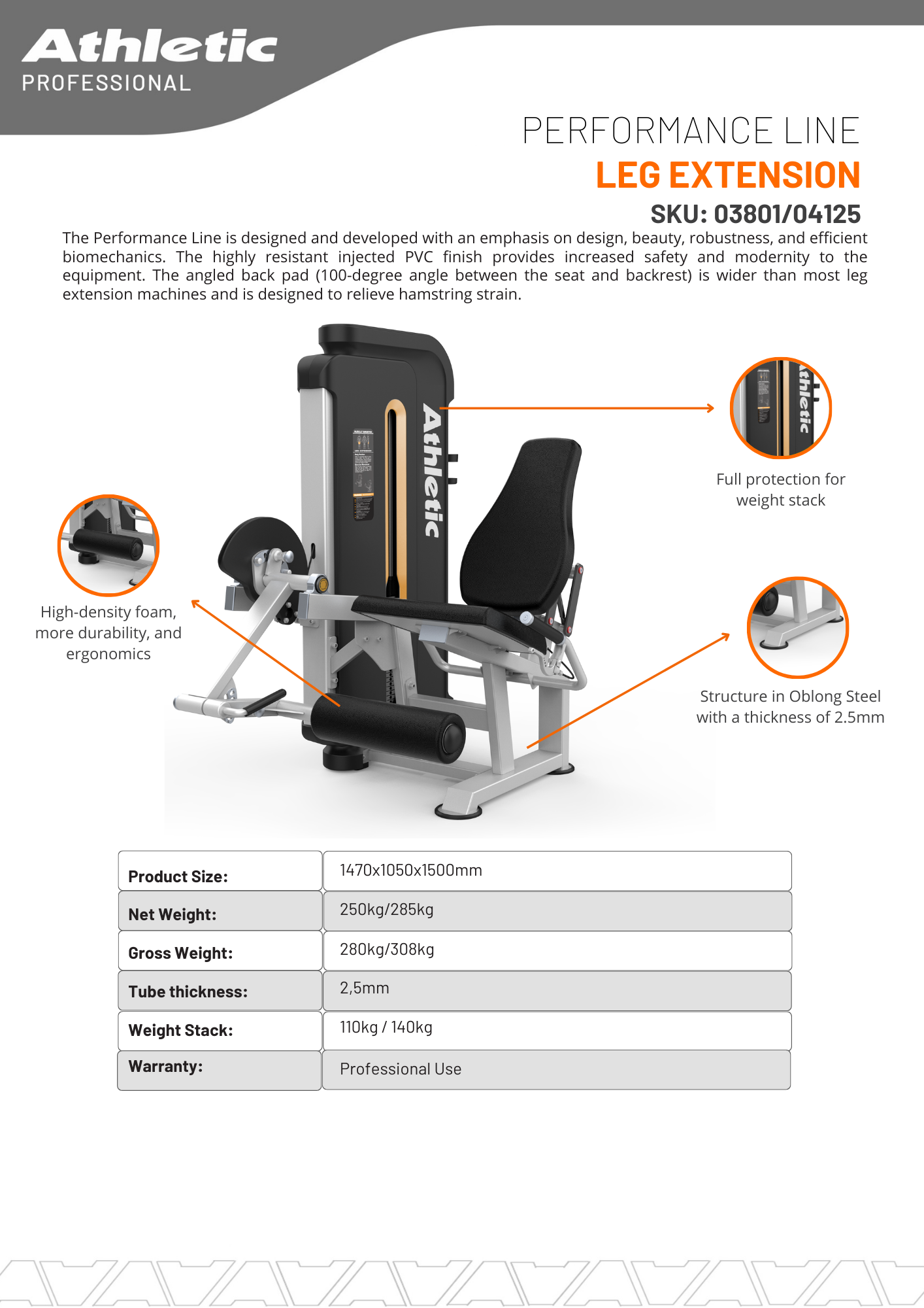 PERFORMANCE LINE - LEG EXTENSION