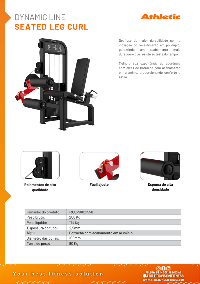 DYNAMIC LINE - SEATED LEG CURL
