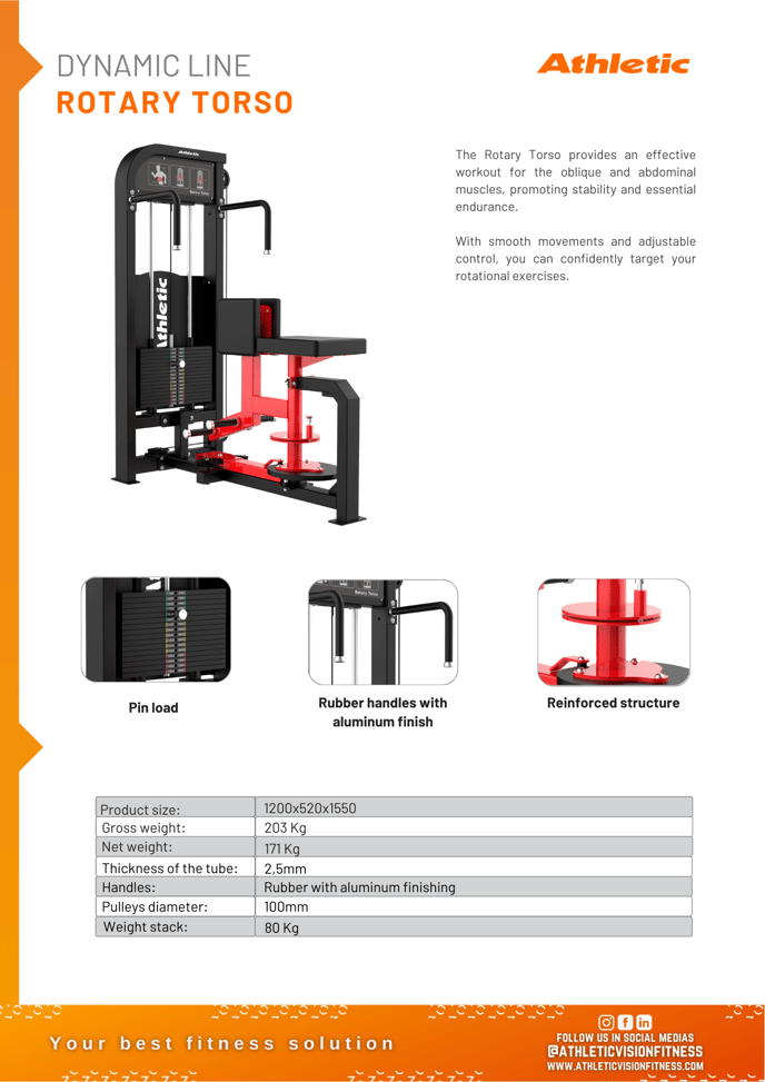 DYNAMIC LINE - ROTARY TORSO