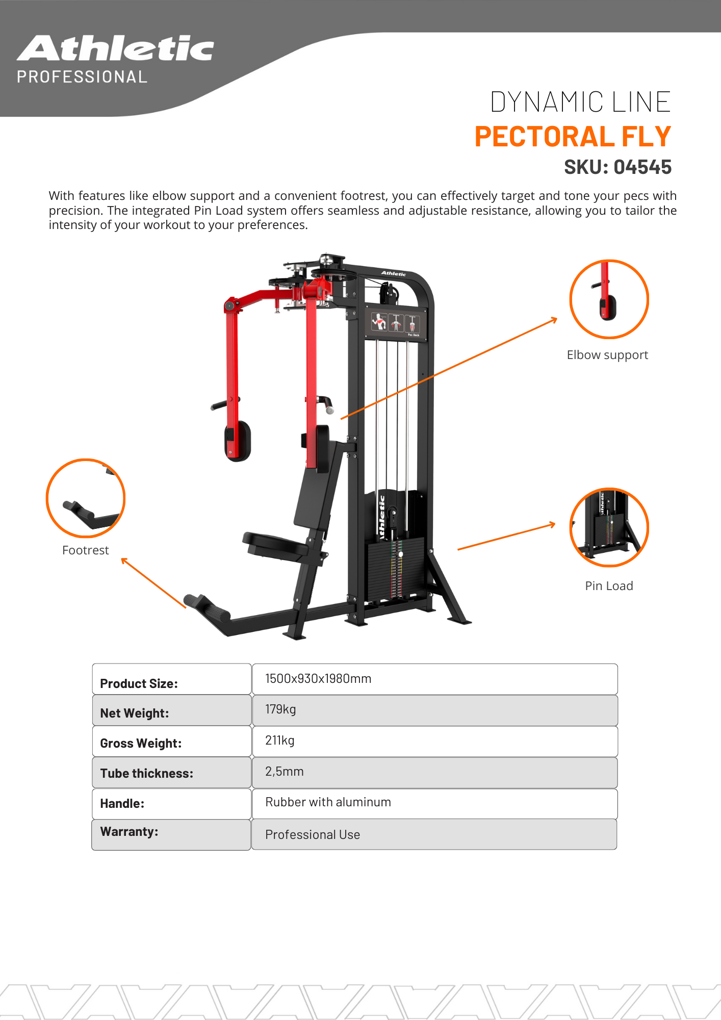 DYNAMIC LINE - PECTORAL FLY