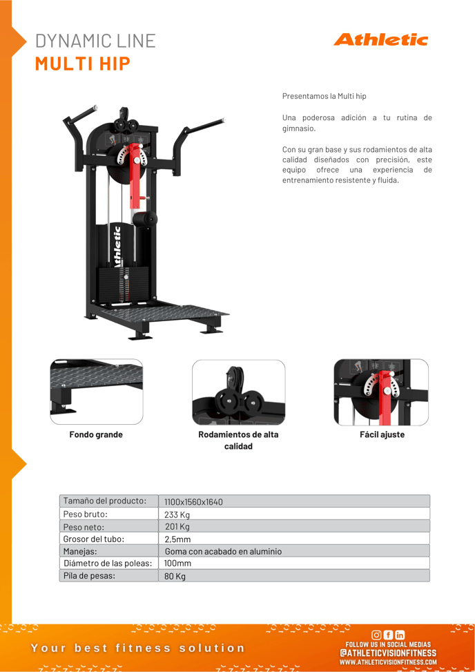 DYNAMIC LINE - MULTI HIP
