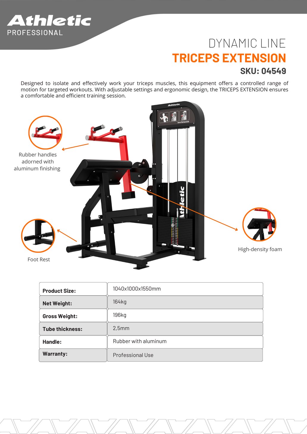 DYNAMIC LINE - TRICEPS EXTENSION