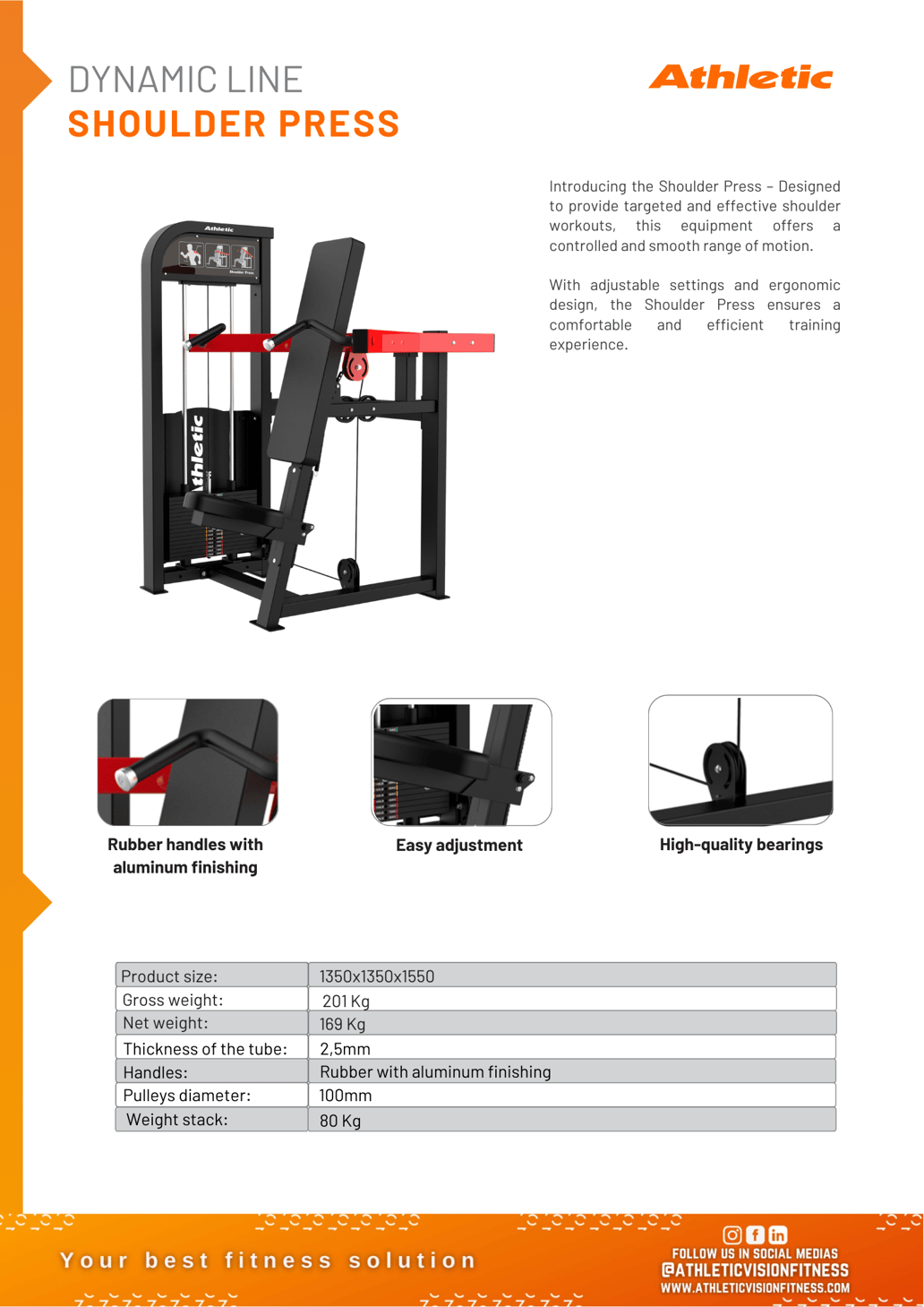 DYNAMIC LINE - SHOULDER PRESS