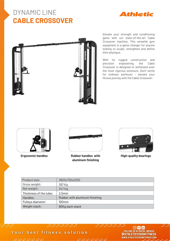 DYNAMIC LINE - CABLE CROSSOVER