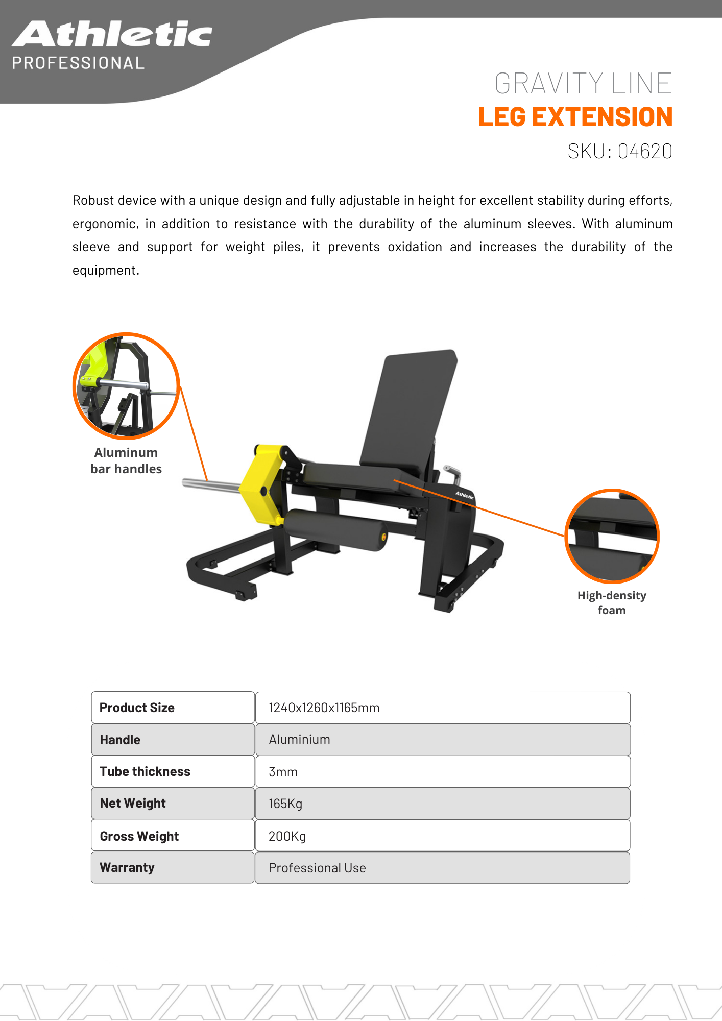 GRAVITY LINE - LEG EXTENSION