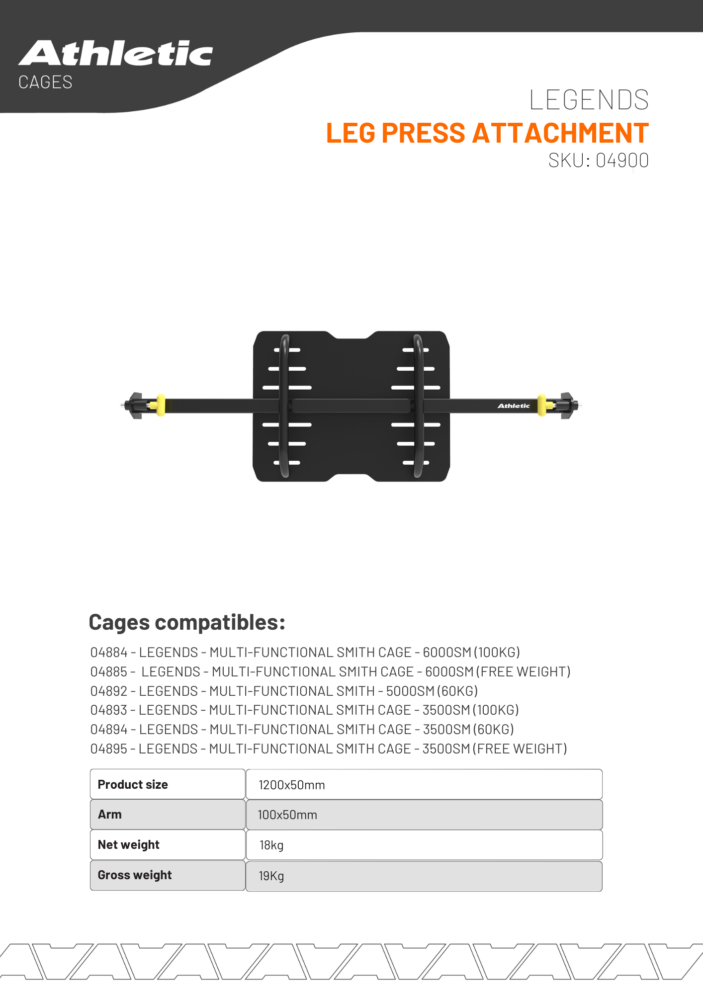 LEGENDS - LEG PRESS ATTACHMENT