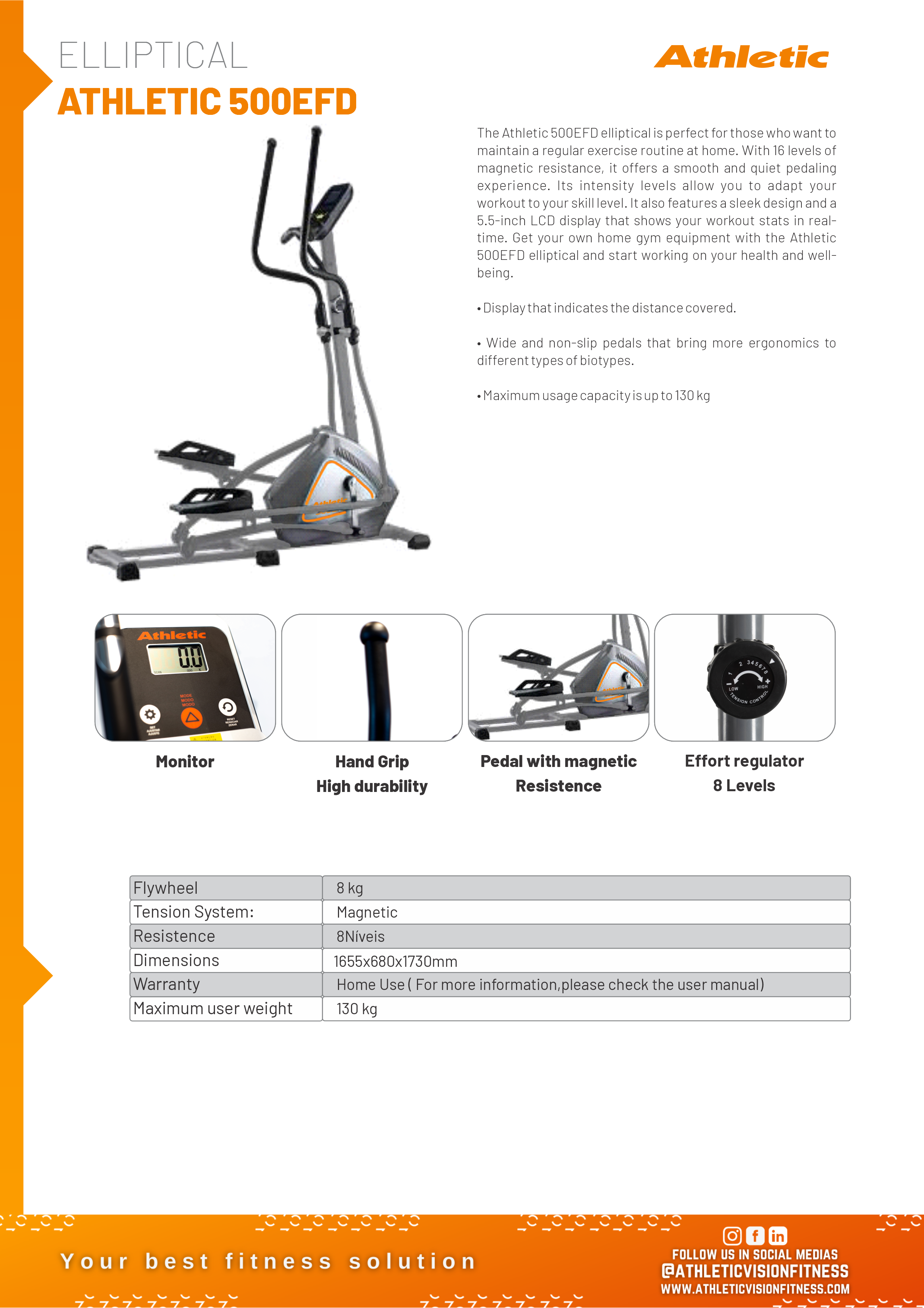 ELLIPTICAL - 500EFD