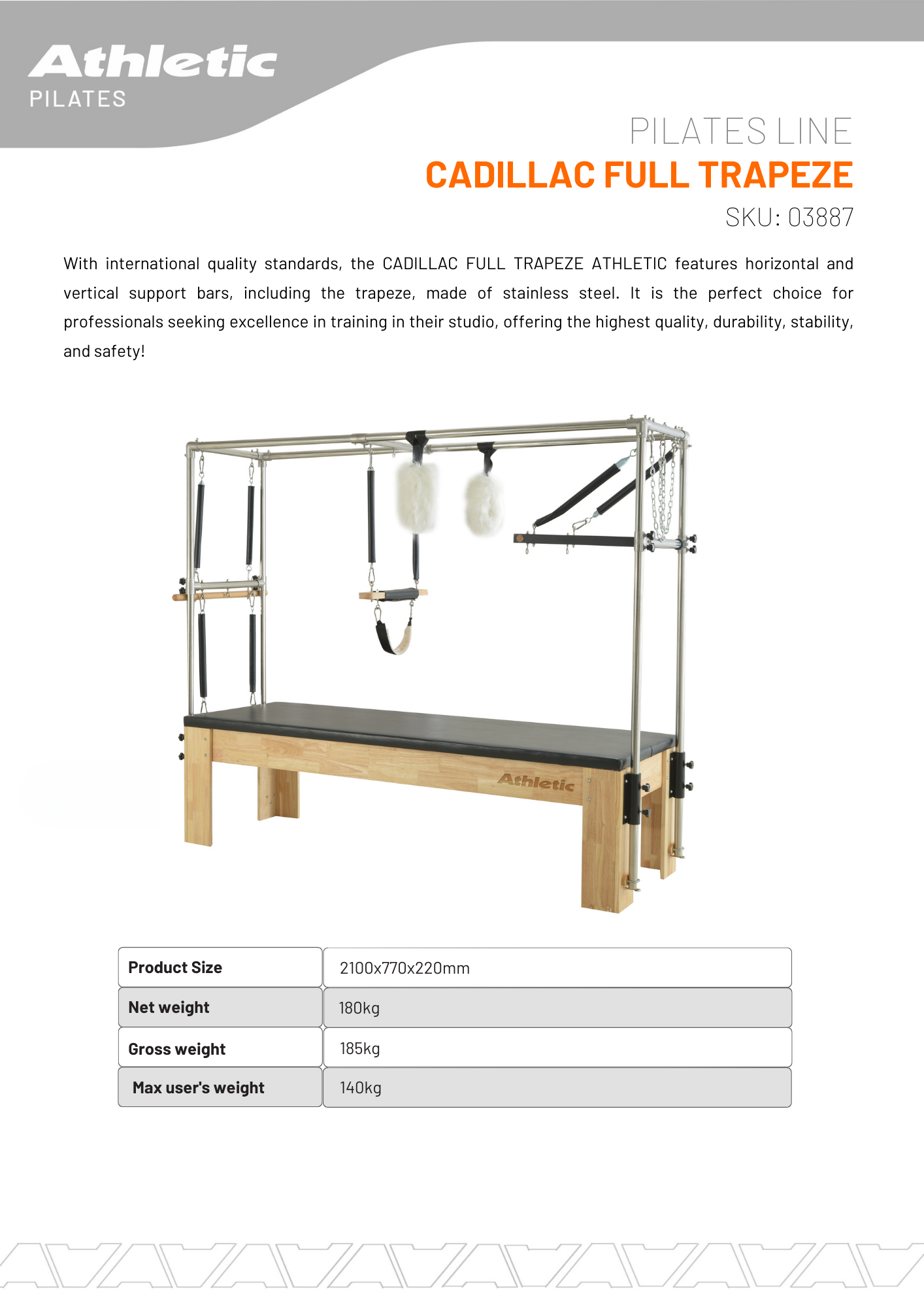 CADILLAC FULL TRAPEZE