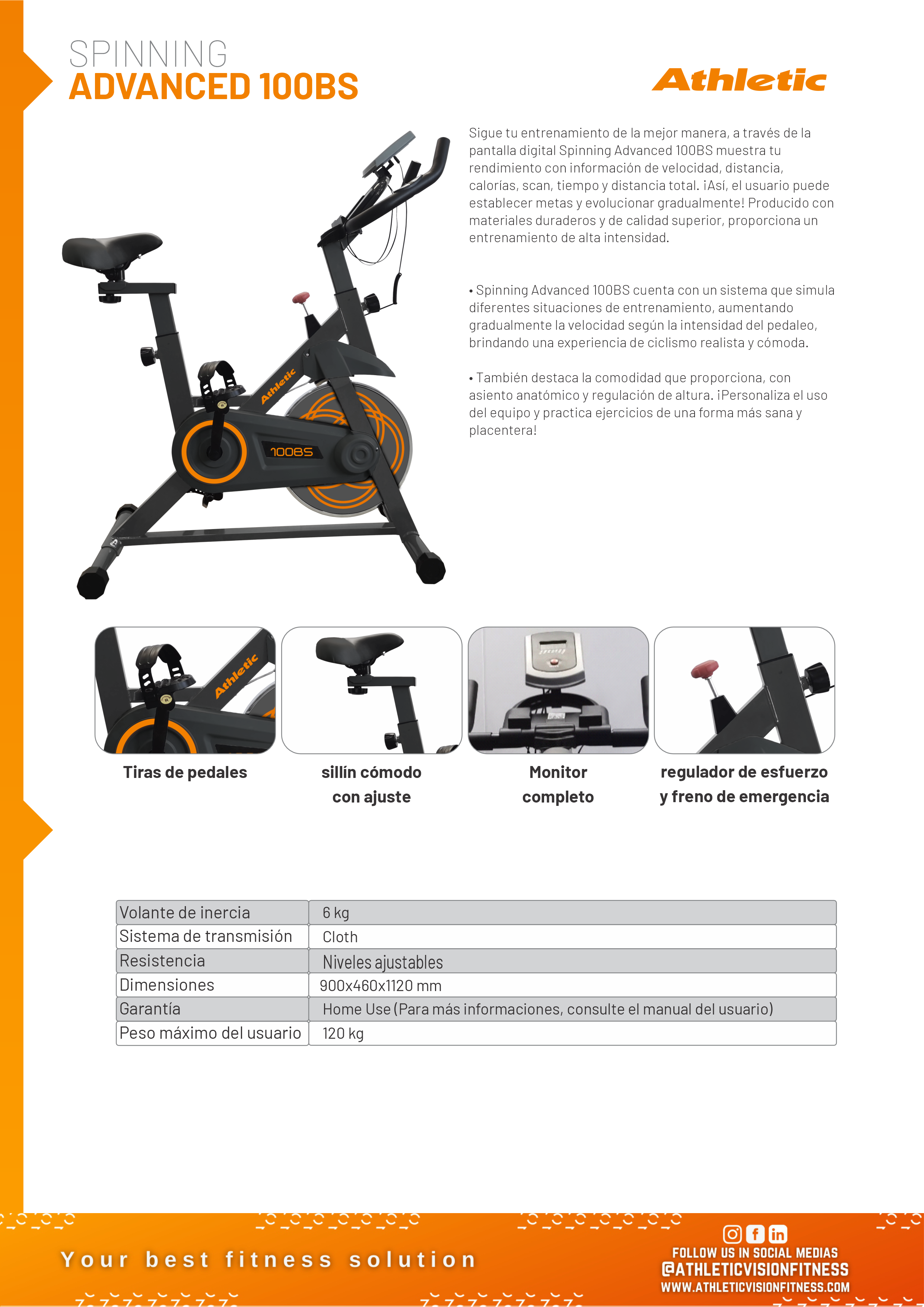 SPINNING ADVANCED - 100BS