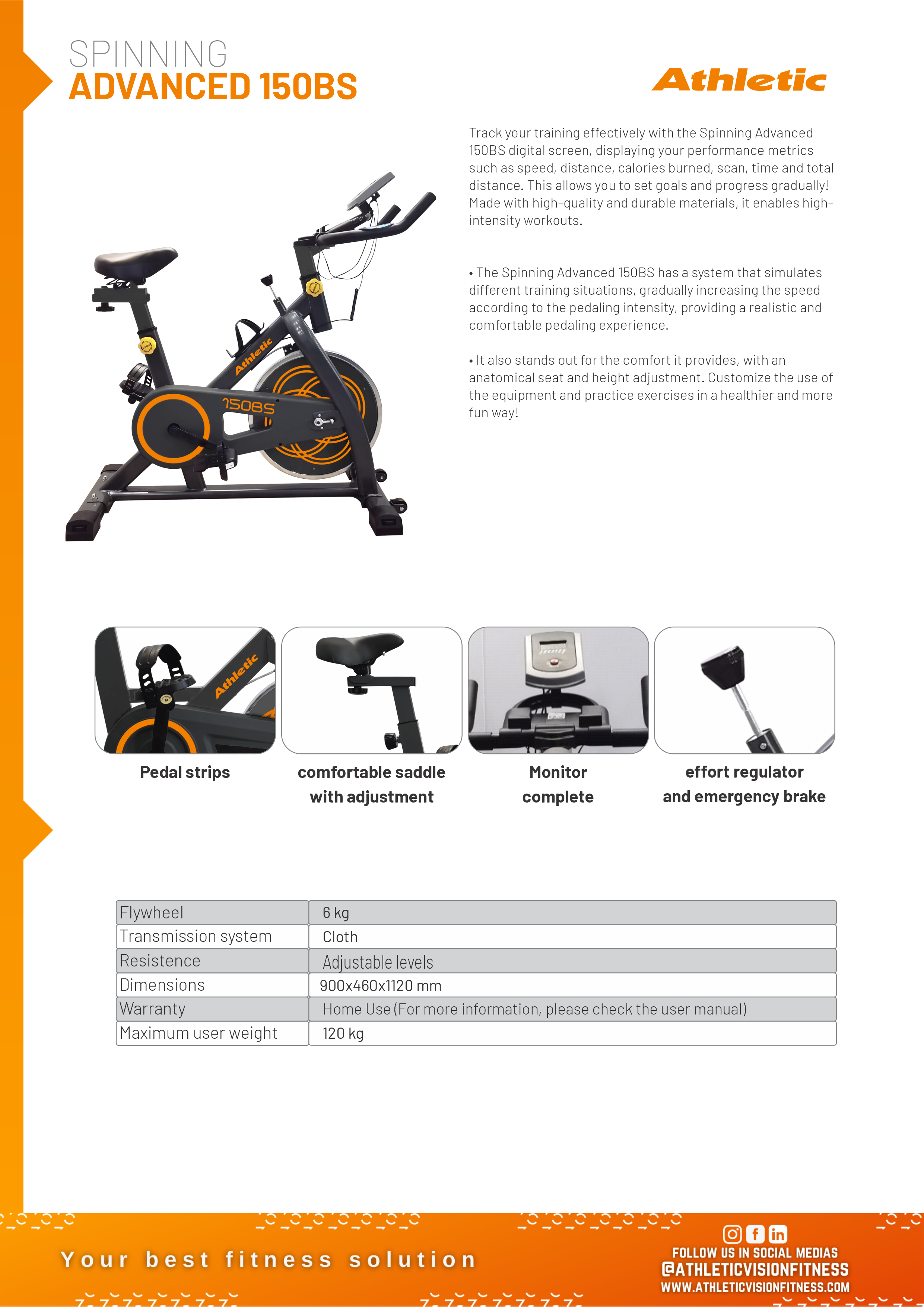 SPINNING ADVANCED - 150BS